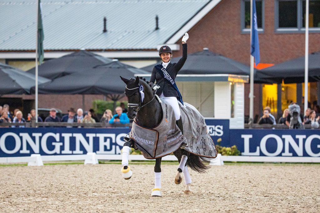 Lyngbjergs St. Paris wins Wold Championship for five-year-old dressage ...